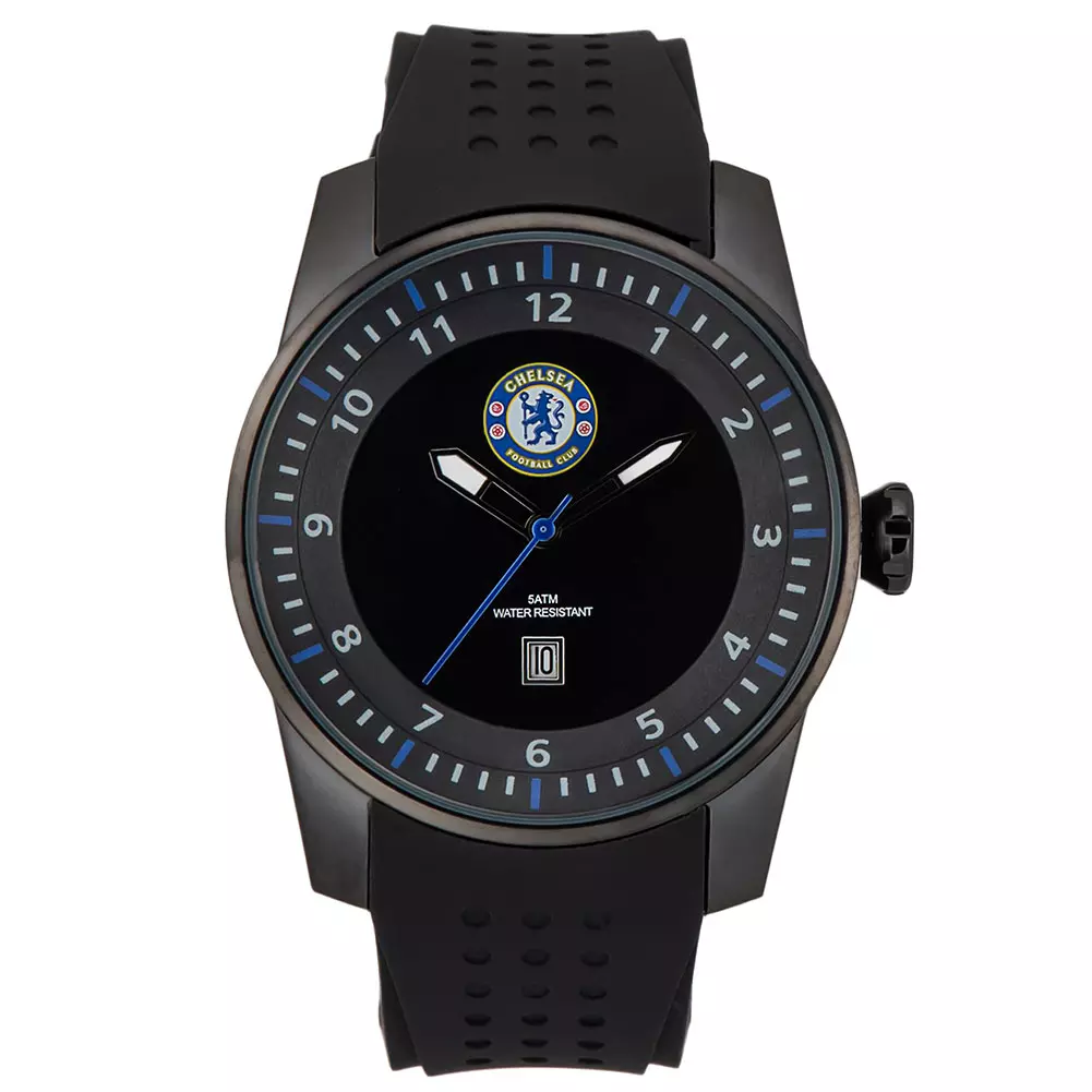 Chelsea FC Mens Analogue Sports Watch | Footymania UK