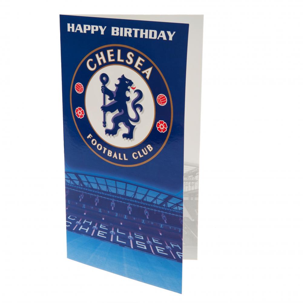 Chelsea FC Stadium Birthday Card | Footymania UK