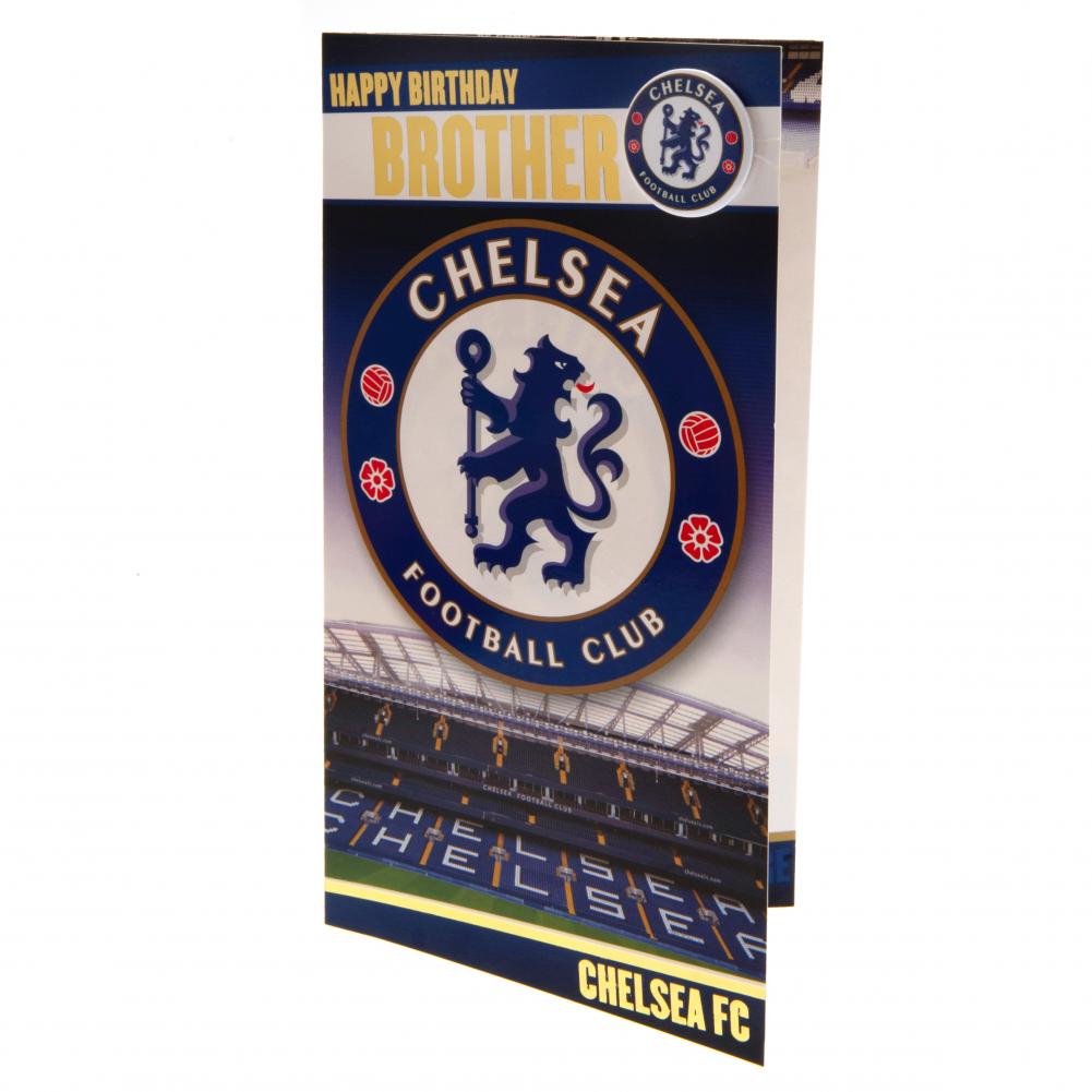 Chelsea FC Brother Birthday Card | Footymania UK