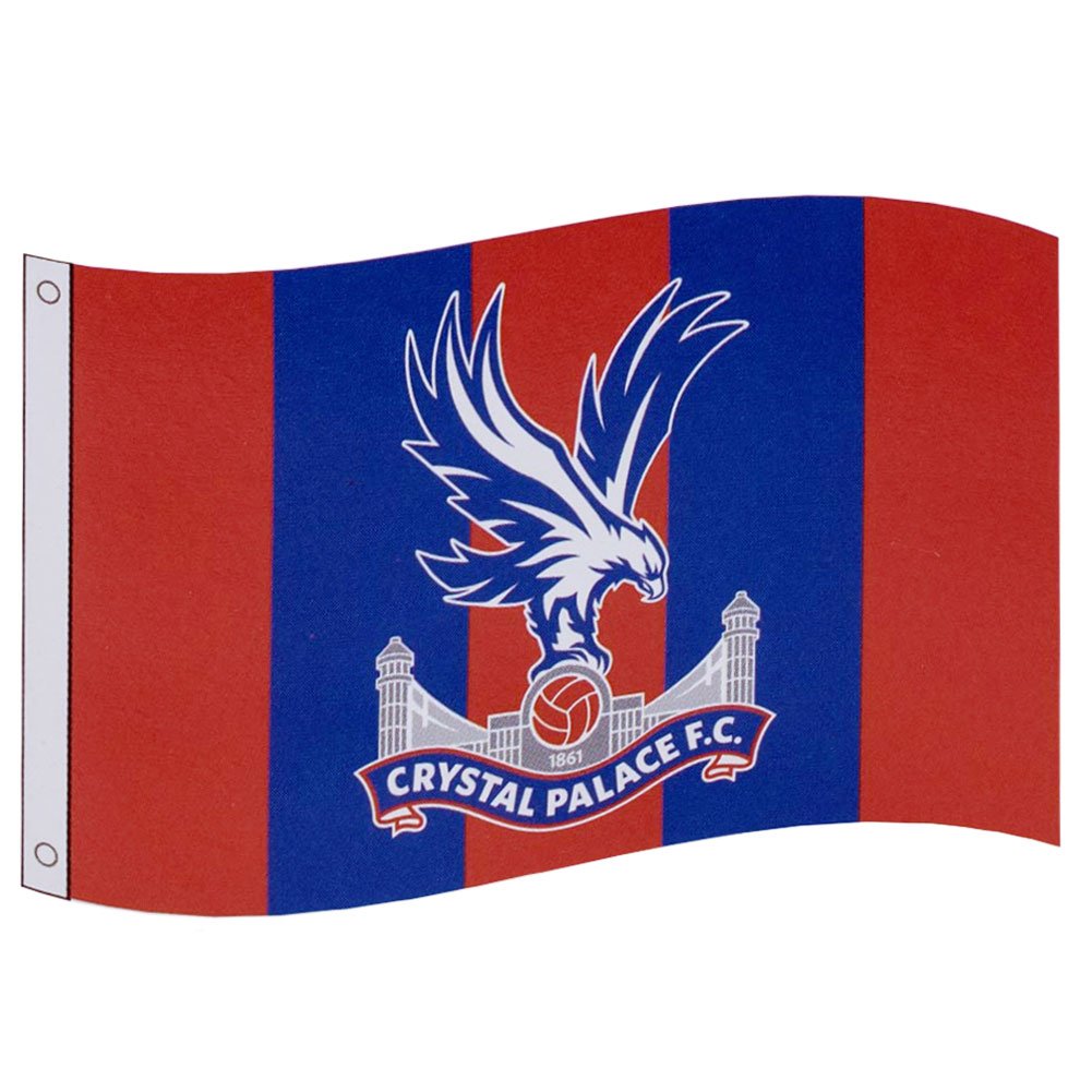 Crystal Palace FC Colour Crest Flag | Footymania UK