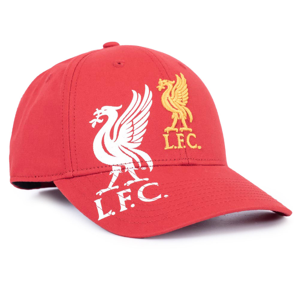 Liverpool FC Red Liverbird Obsidian Cap | Footymania UK