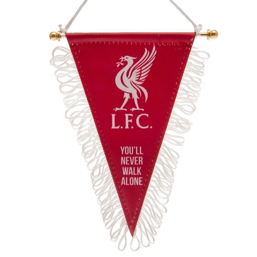 Liverpool FC Red YNWA Triangular Car Mini Pennant
